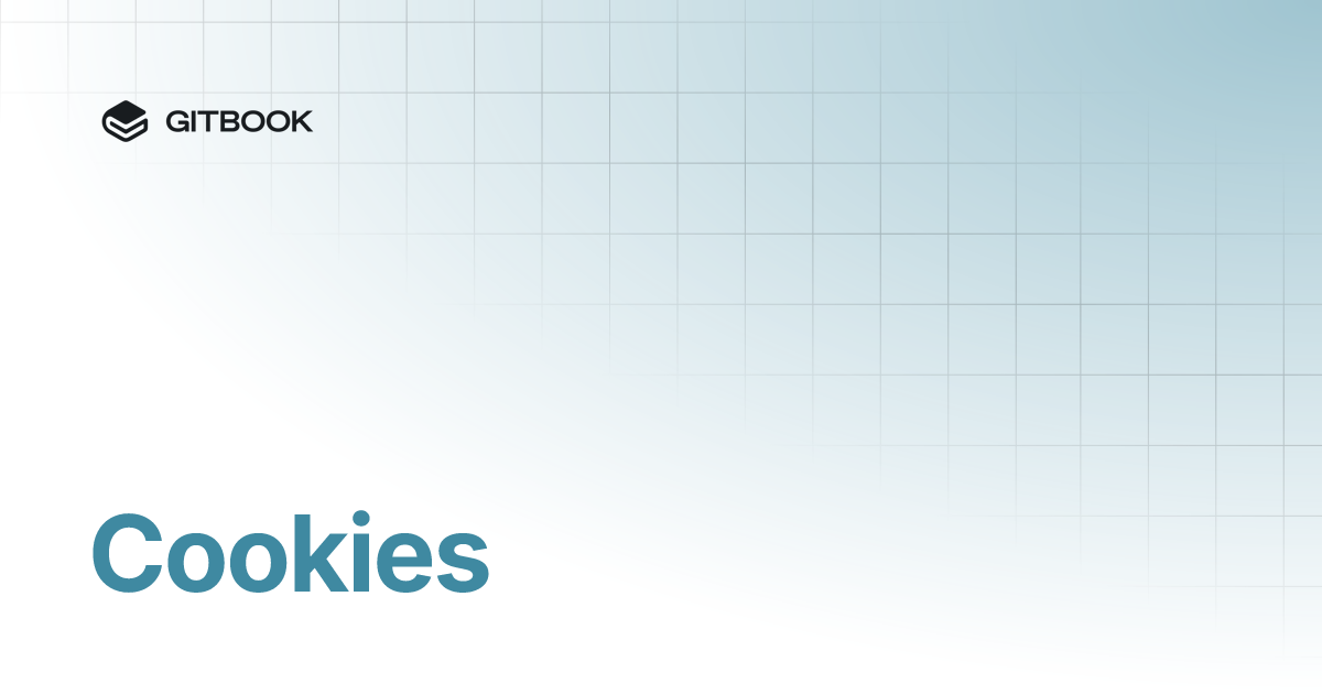Cookies | GitBook Site Policy